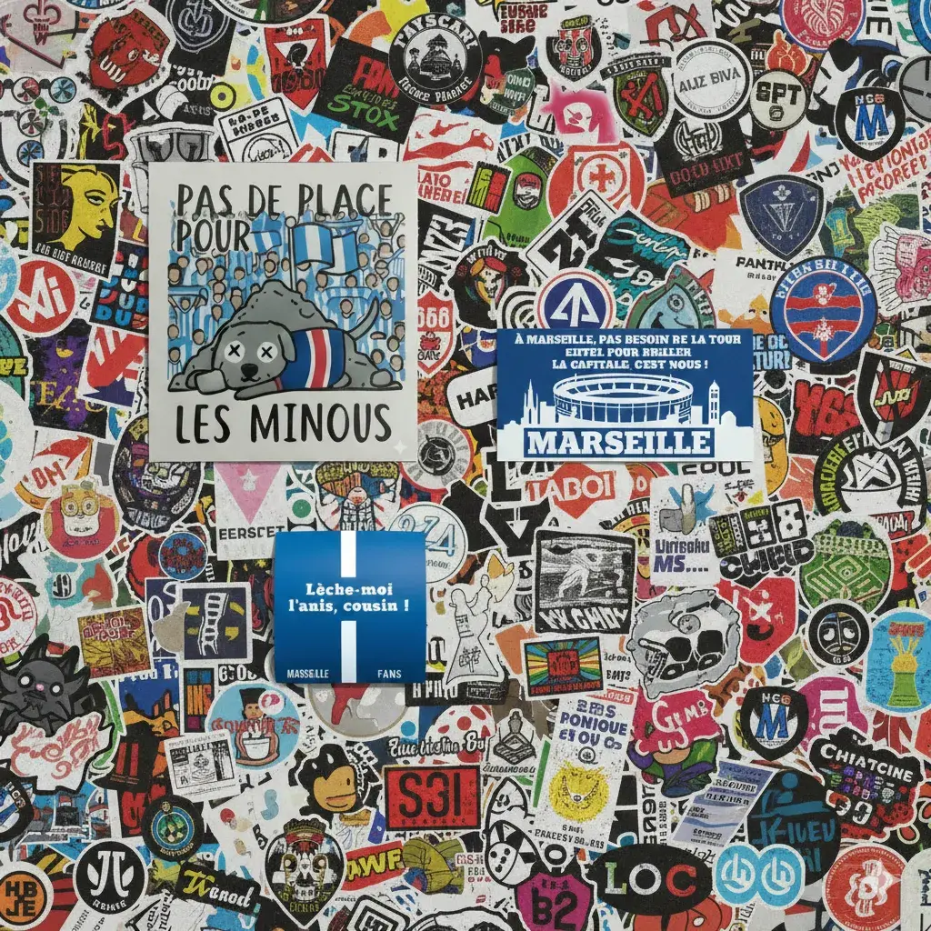 Marseille Stickers - Stickers fan et ultra